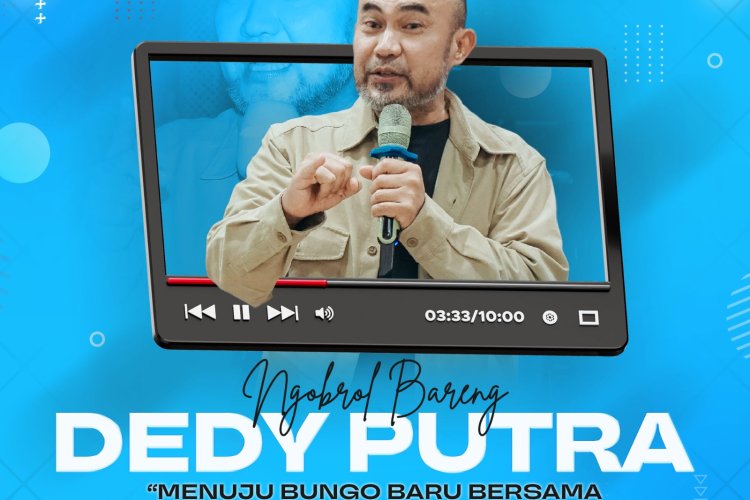 Hadiri Ngobrol Bareng dengan Dedy Putra Menuju Bungo Baru - BRITO.ID