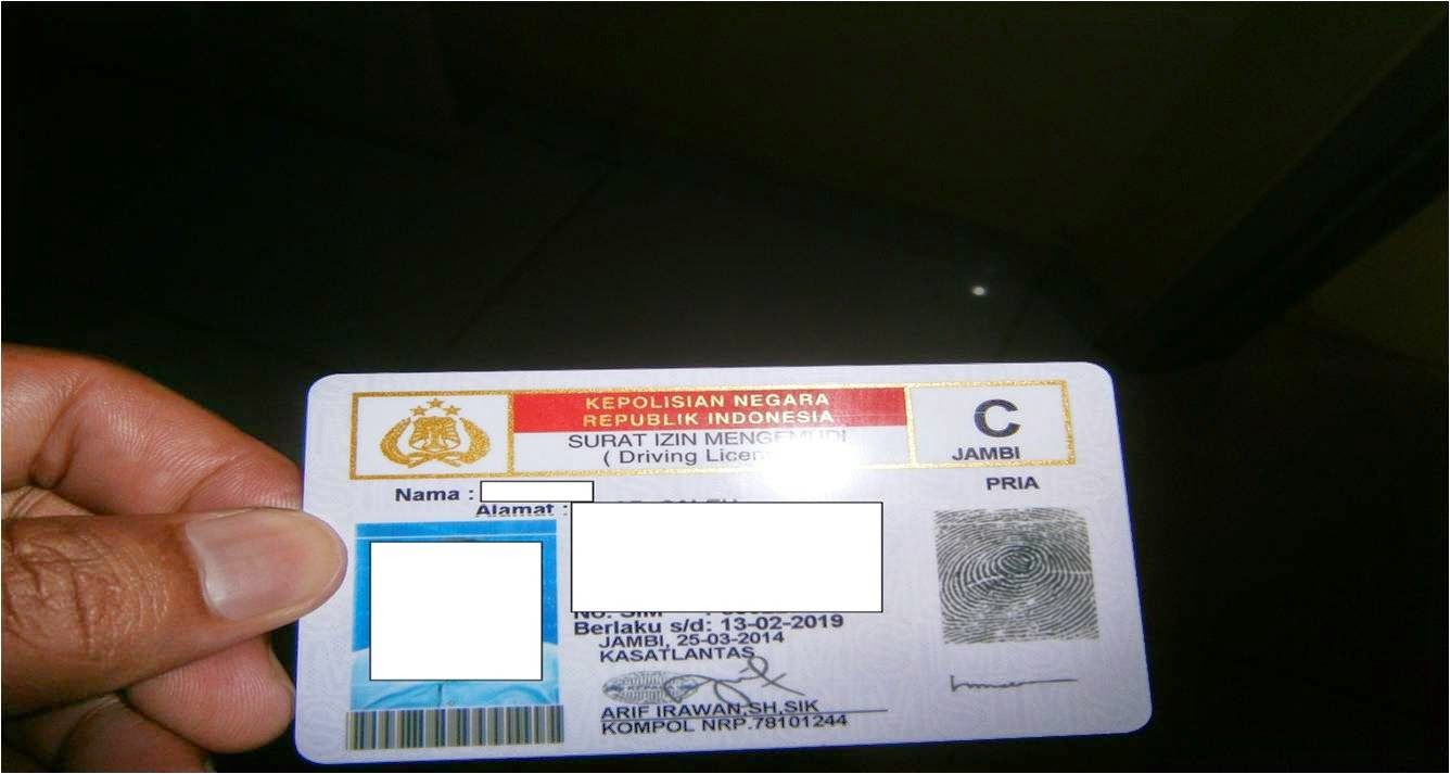 Kekurangan Blanko, Satlantas Polresta Jambi Terpaksa Cetak SIM Secara ...